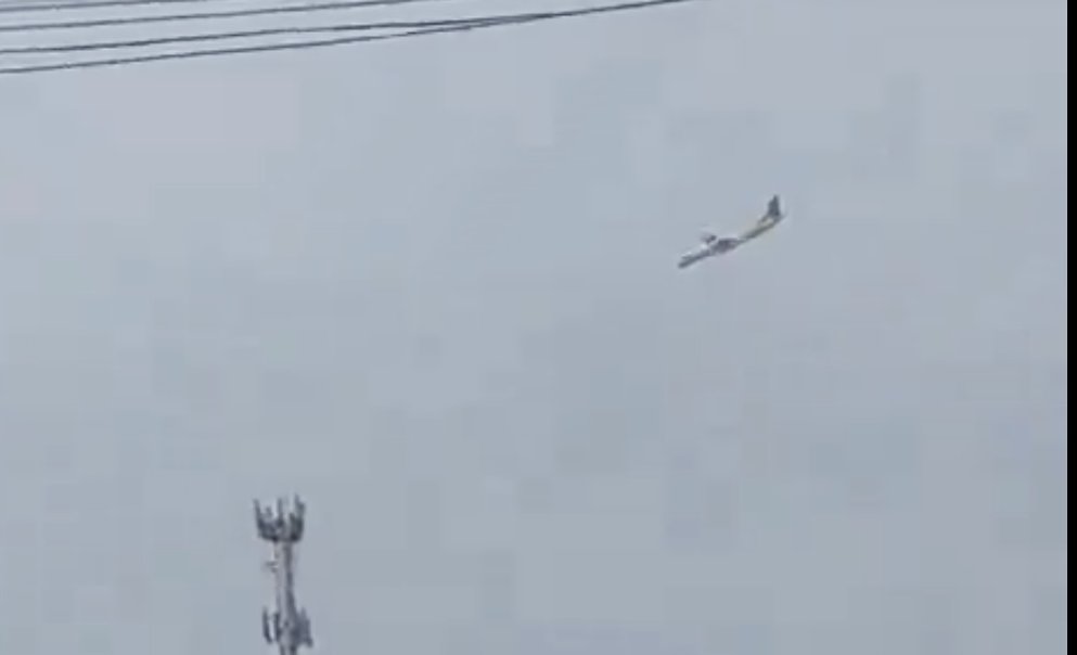 Harrowing Footage Captures Moment Passenger Plane Falls From The Sky ...