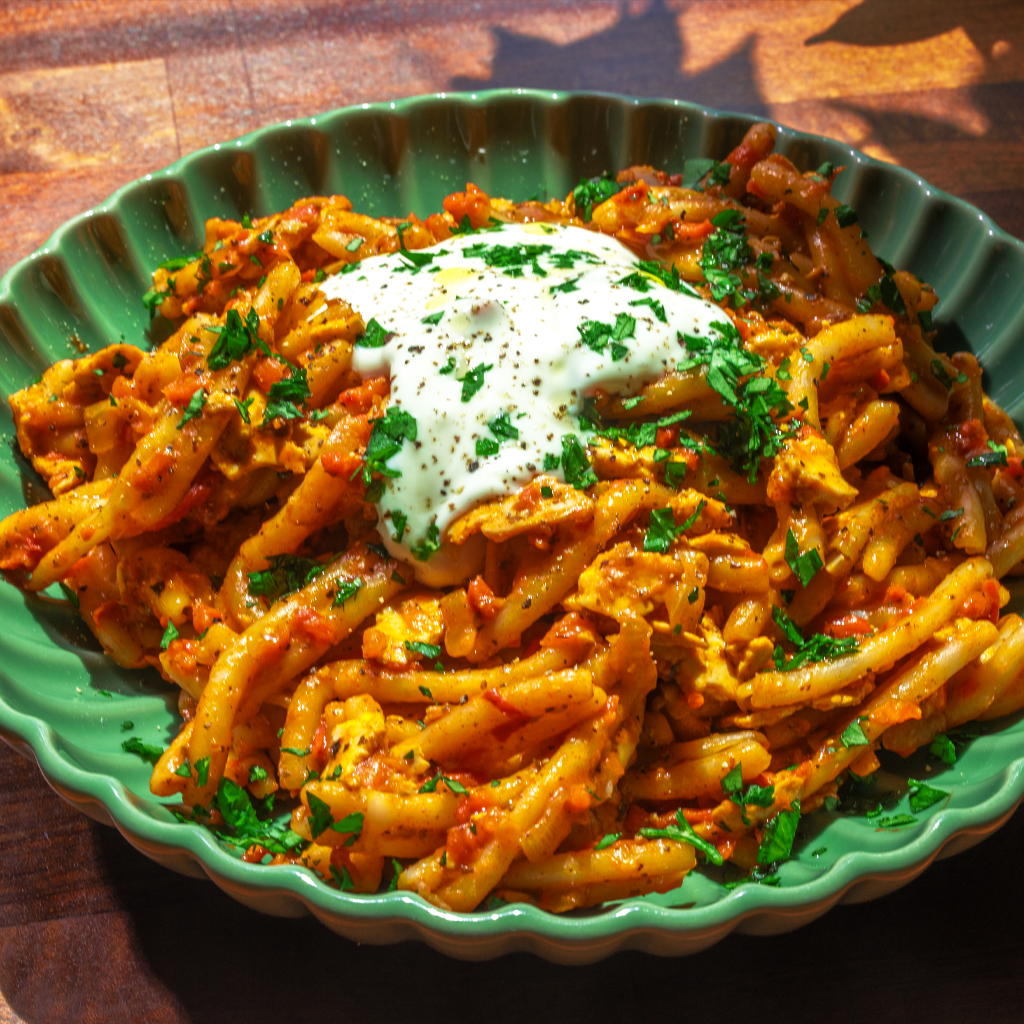 Twisted DELLI Pasta Box: Phitzee's Kebab-Style Ajvar Casarecce
