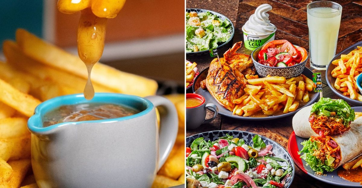 Nando's new menu: PERi-chicken gravy is back on the menu plus salads
